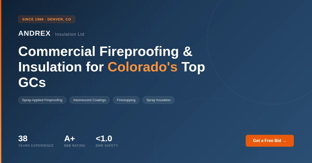 Denver 2025 Building Code: Fire-Resistance Changes GCs Need to Know ...